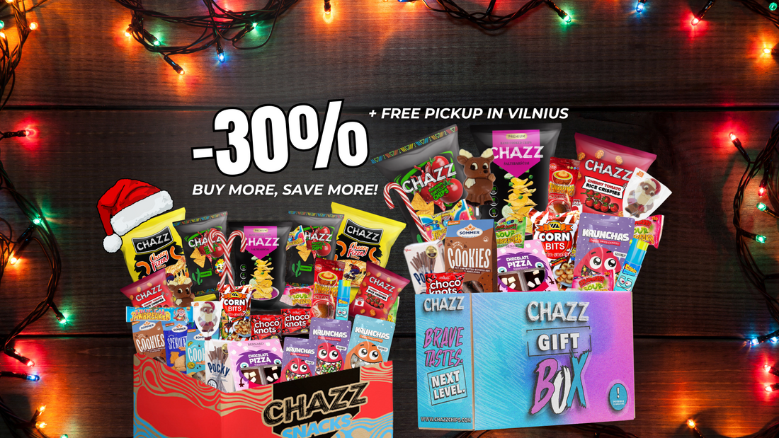 CHAZZ CHIPS - Brave tastes. Next level.