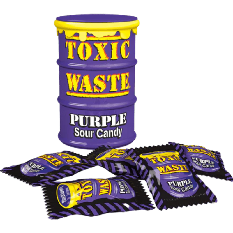 Sour purple candy TOXIC WASTE – CHAZZ CHIPS