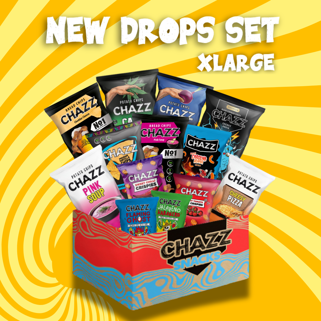 CHAZZ CHIPS - Brave tastes. Next level.