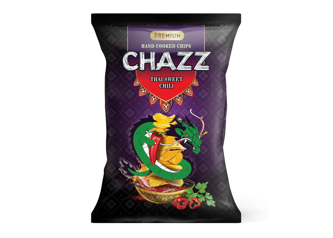 CHAZZ CHIPS - Brave tastes. Next level.